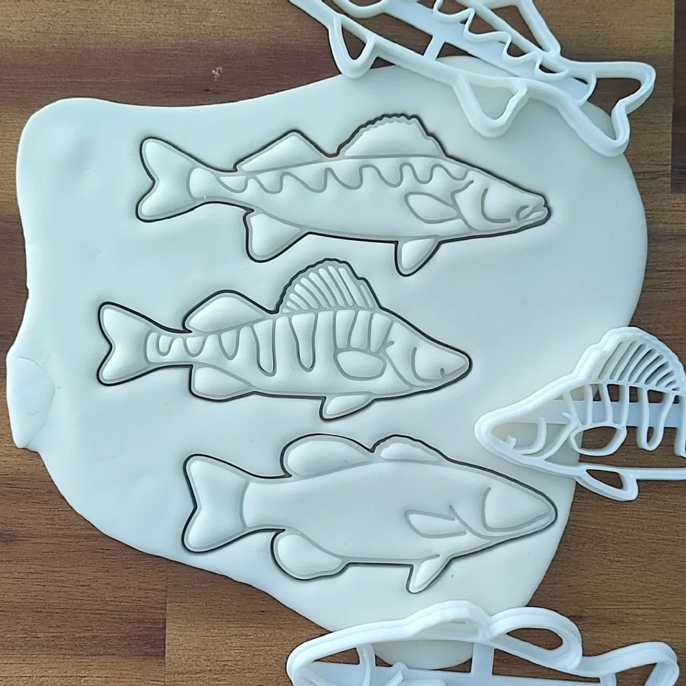 Fish cookie cutters by Theodor - MakerWorld