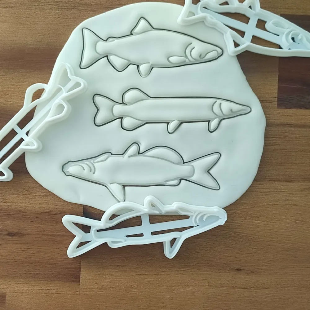 Fish cookie cutters by Theodor - MakerWorld