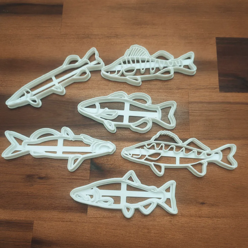 Fish cookie cutters by Theodor - MakerWorld