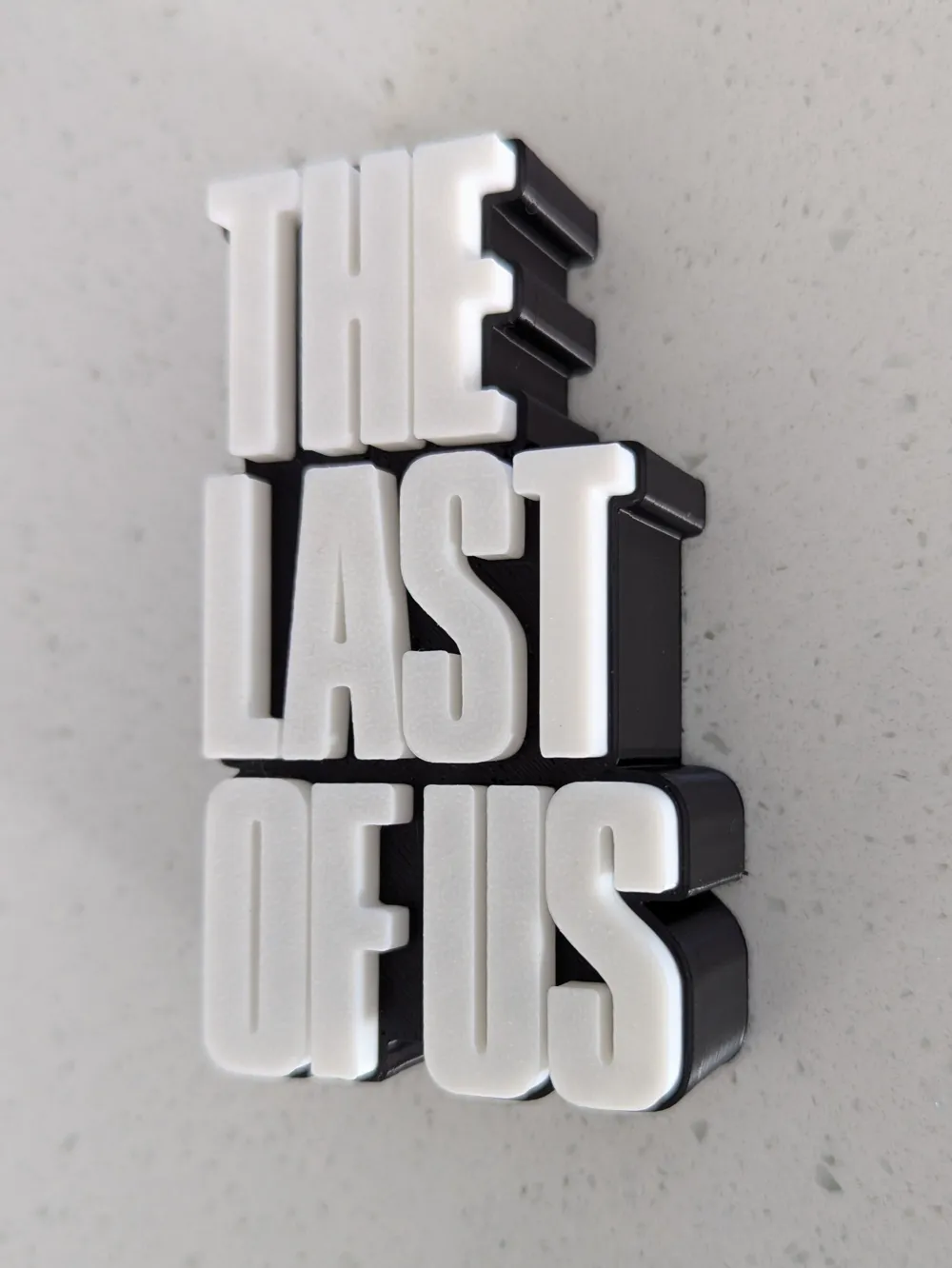 The Last Of Us Logo - Free 3D Print Model - MakerWorld