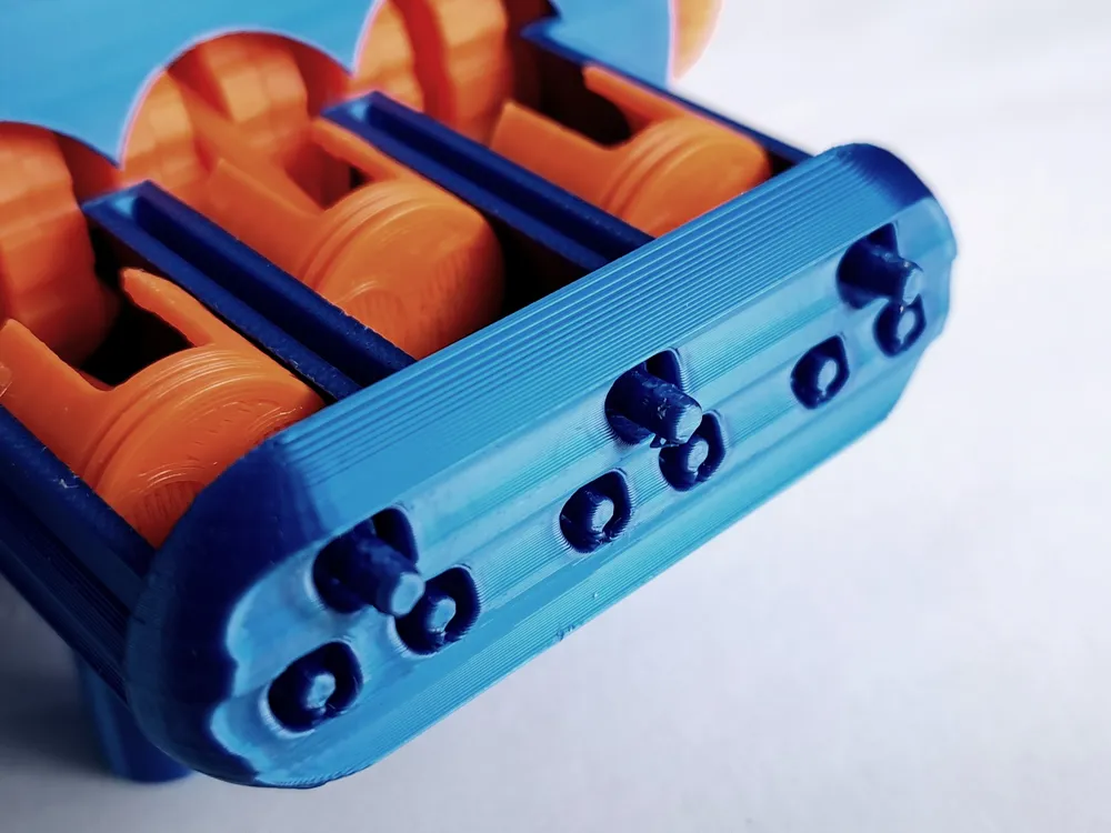 6 Cylinder Boxer Engine by Bootjevaarder - MakerWorld