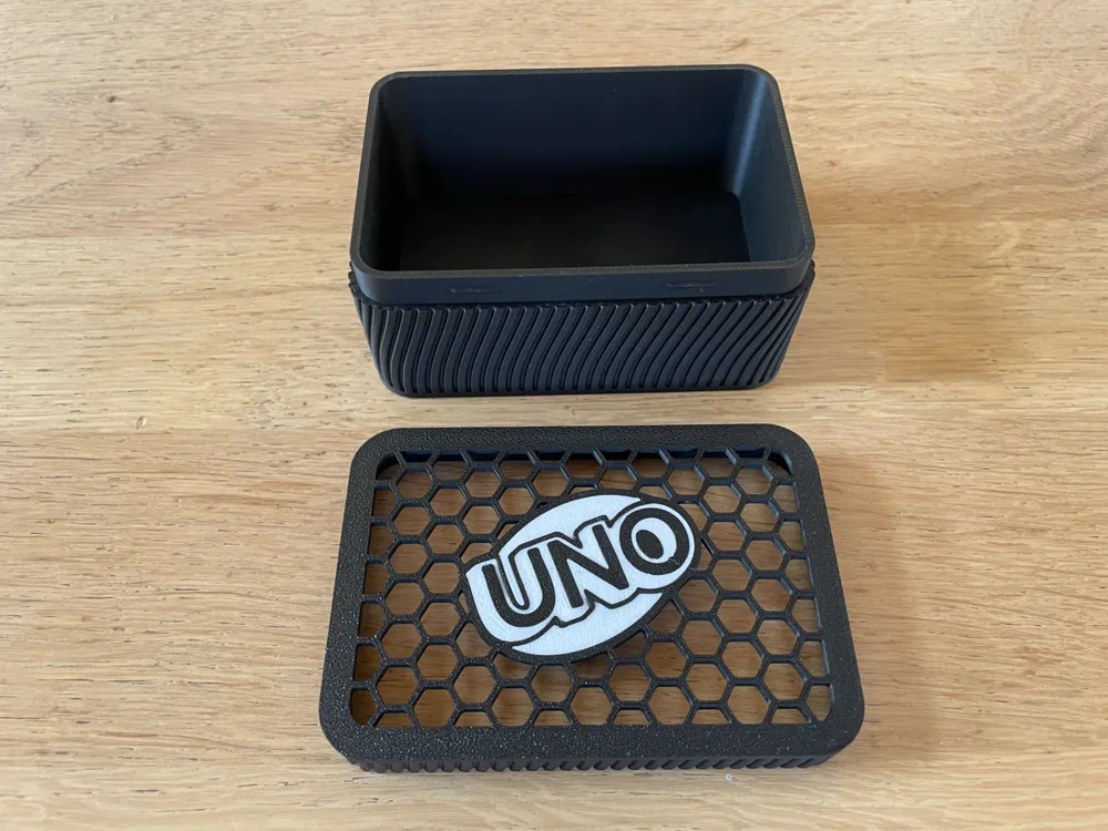 Uno Card Box - Free 3D Print Model - MakerWorld