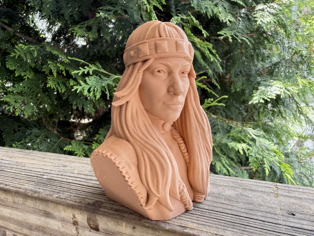 Valeria Conan the Barbarian Bust - Free 3D Print Model - MakerWorld