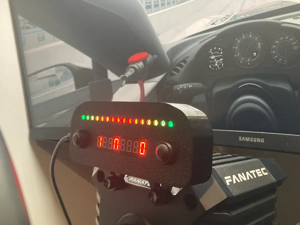 Sim Racing HUD/display for Fanatec CSL DD [SIMHUB] - Free 3D Print ...