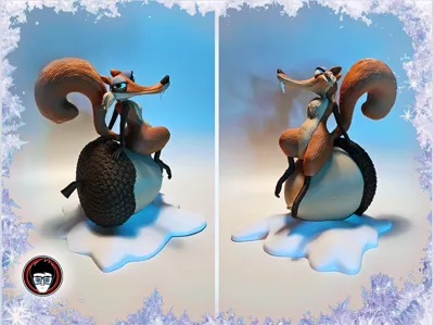 Thanks 7k!!! Scratte on the acorn fanart! by MiX&BitS MakerWorld ...