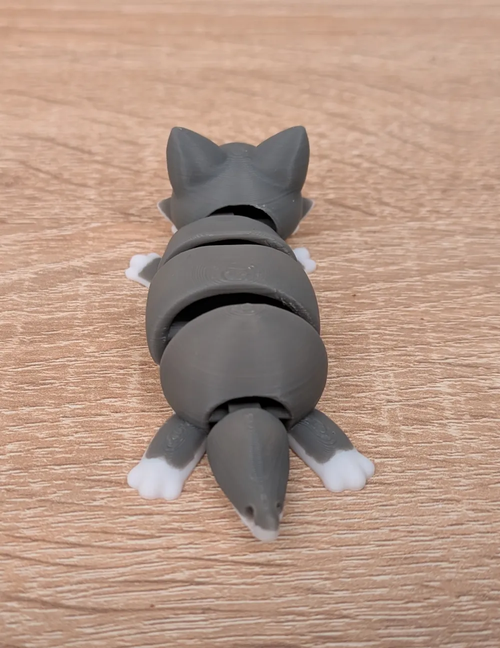 Articulated Wolf - Resize 80mm with keyhole Remixed by Zorgalouf ...