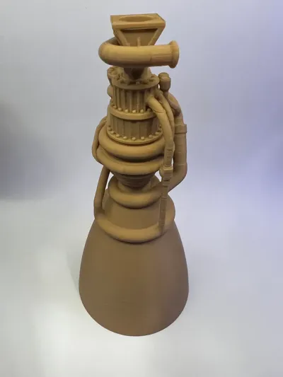 SpaceX Raptor V3 Engine by Majo MakerWorld: Download Free 3D Models