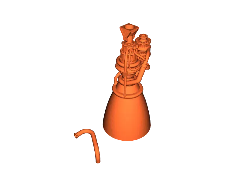 SpaceX Raptor V3 Engine by Majo MakerWorld: Download Free 3D Models