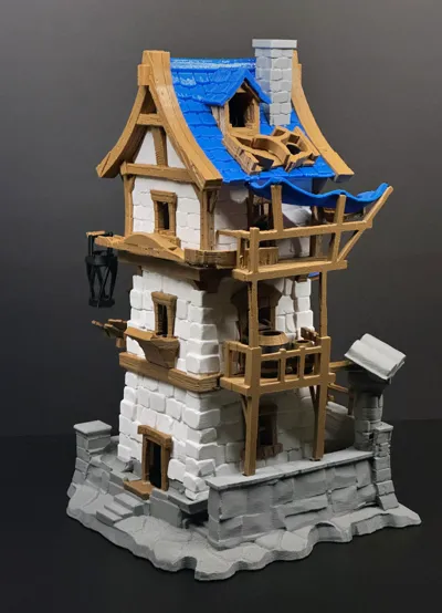 The Enchanted Marble Run Tower by Structales - Roadrunner4d MakerWorld ...