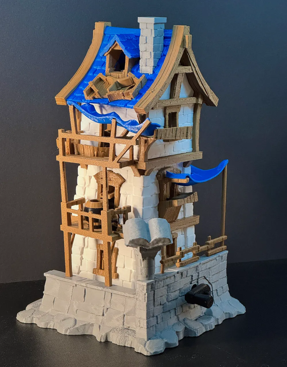 The Enchanted Marble Run Tower - Free 3D Print Model - MakerWorld