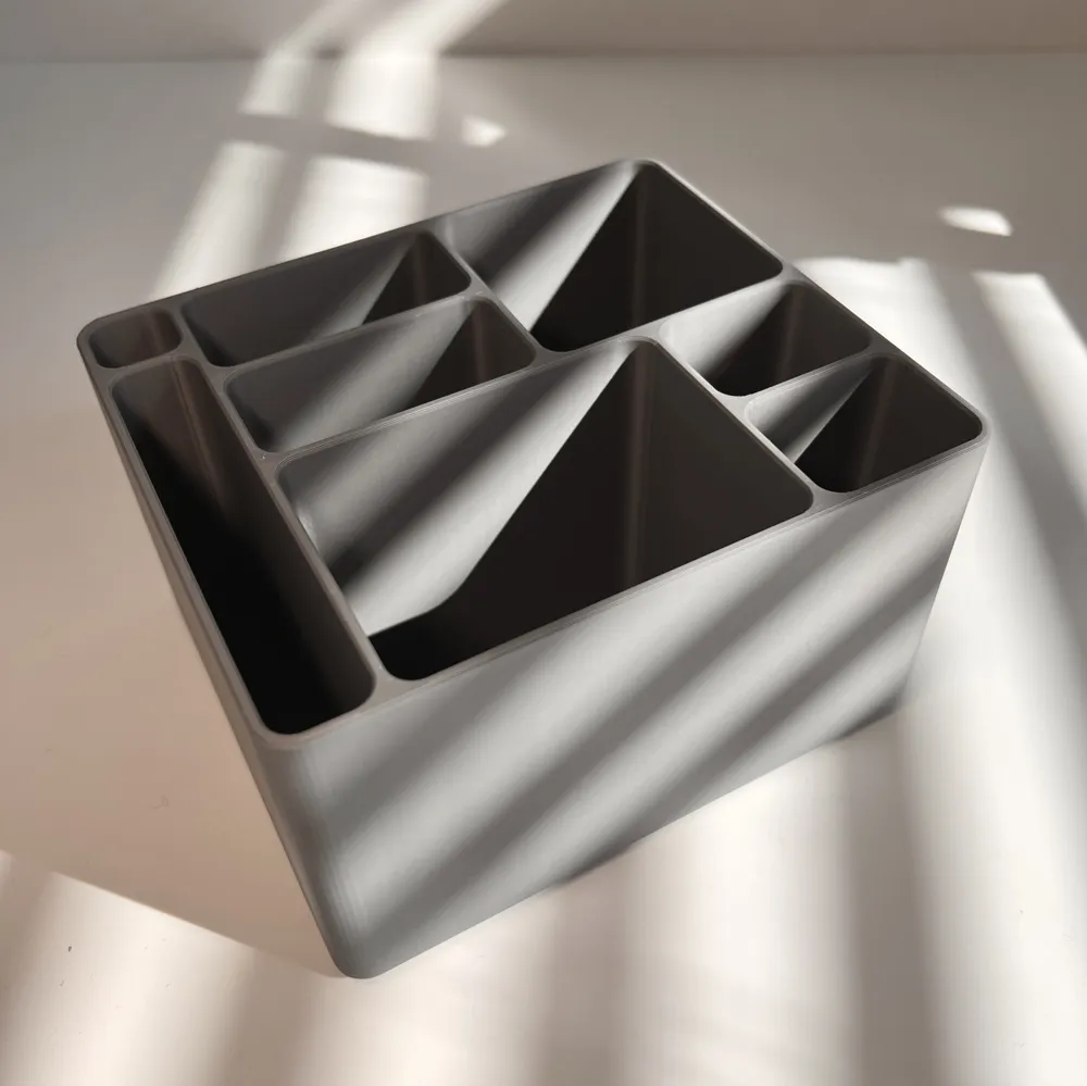 Extra-Large Desktop Organizer - Free 3D Print Model - MakerWorld