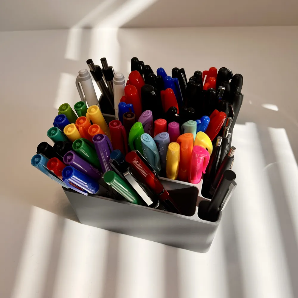 Extra-Large Desk Organizer - Free 3D Print Model - MakerWorld
