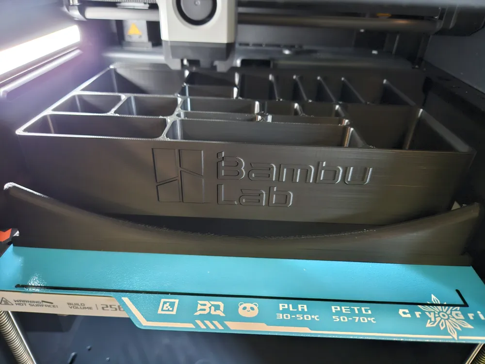 XL Storage for Bambu Lab P1S Tools & Accessories - Free 3D Print Model ...
