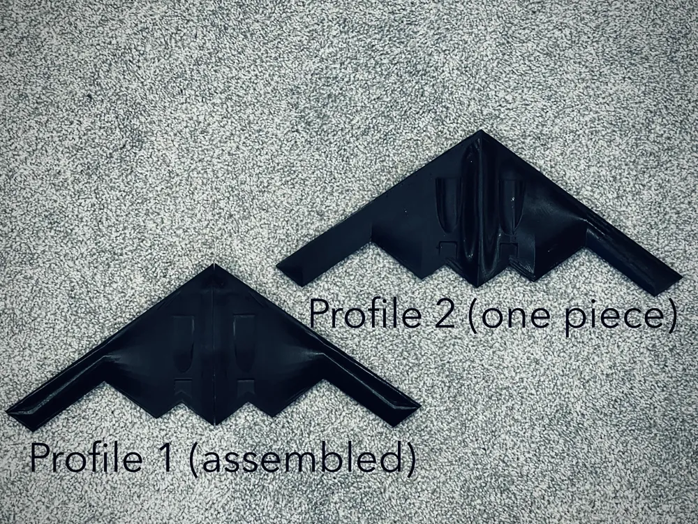 B-2 Spirit 1:144 Scale Model - Free 3D Print Model - MakerWorld