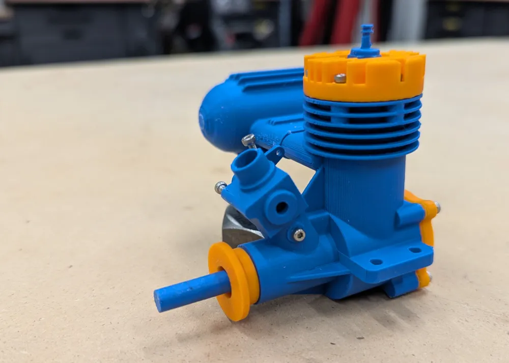 RC Model Engine (OS MAX 20) by Outlaw Prototyping MakerWorld: Download ...