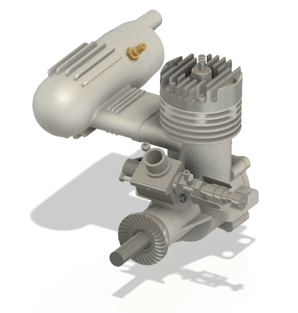 RC Model Engine (OS MAX 20) by Outlaw Prototyping MakerWorld: Download ...