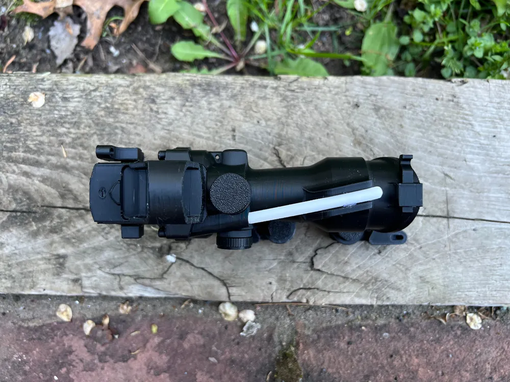 Trijicon ACOG 4X Rifle Scope & TA-31 DOC Red Dot by 补补觉去 MakerWorld ...