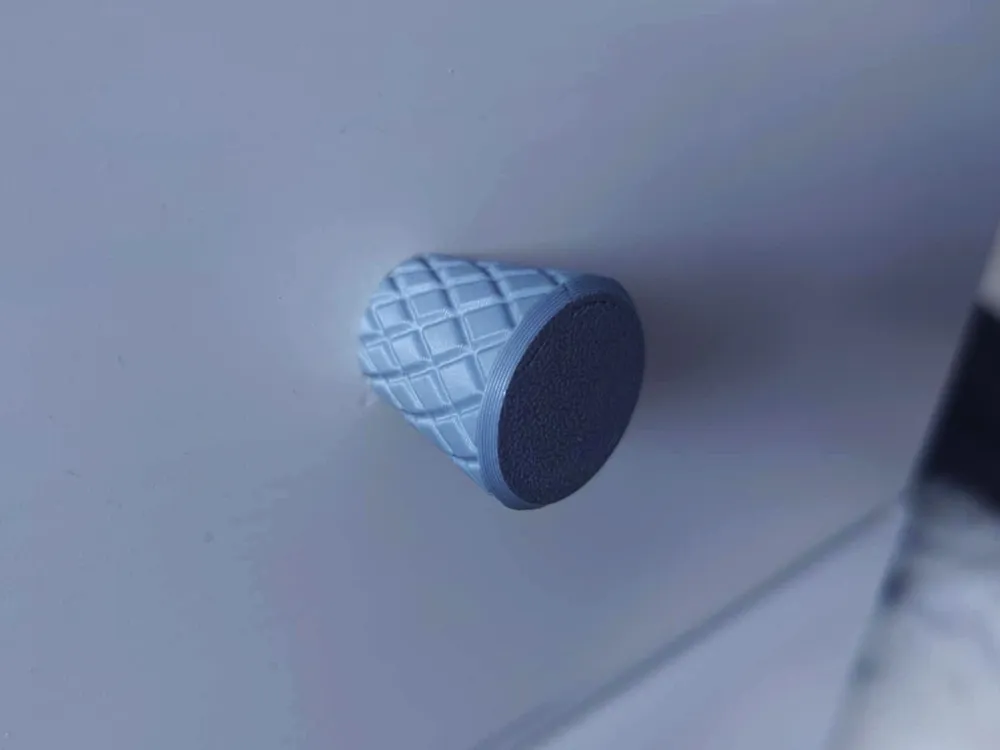 Simple Small Knurled Cabinet Knob by epissal - MakerWorld