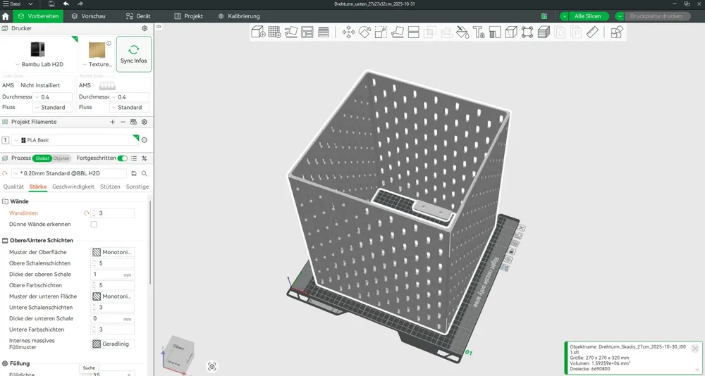 Rotating Pegboard Display Tower - Free 3D Print Model - MakerWorld