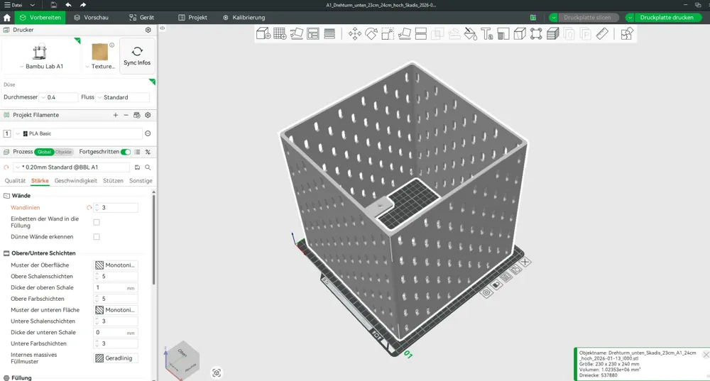 Rotating Pegboard Display Tower - Free 3D Print Model - MakerWorld