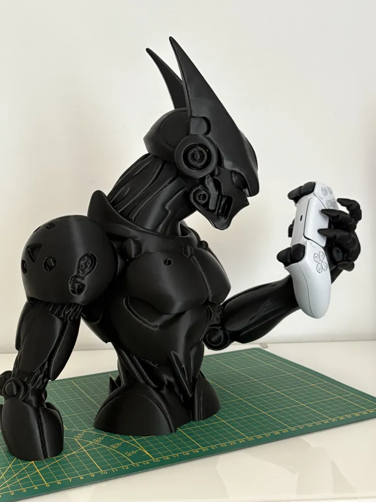 PS5 Cyborg Gen controller stand by Elixum3D MakerWorld: Download Free ...