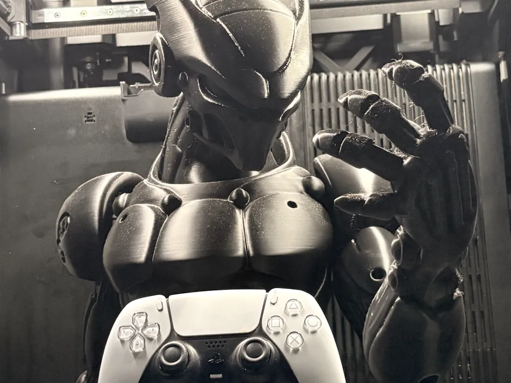 PS5 Cyborg Gen controller stand by Elixum3D MakerWorld: Download Free ...