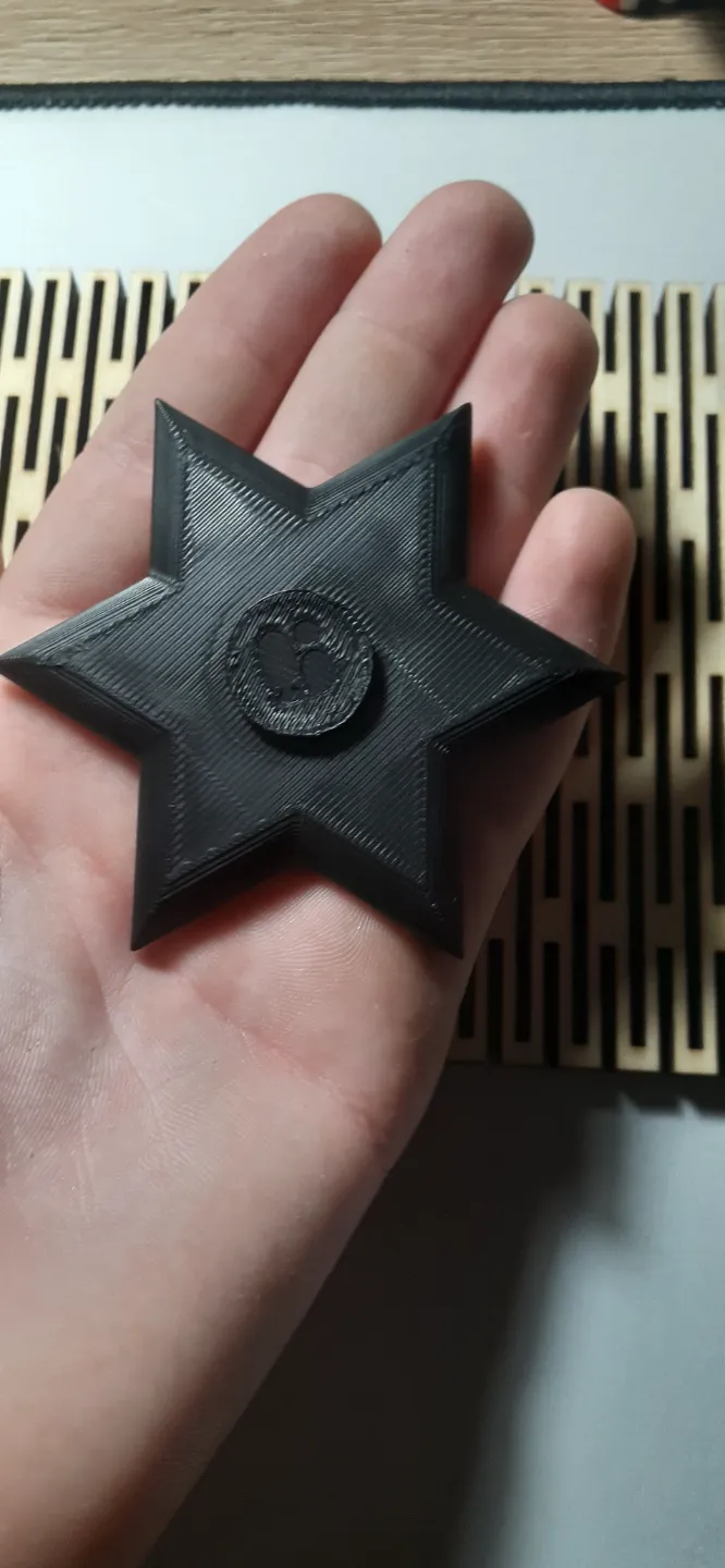 Star Fidget Spinner by Prototype v1.1 - MakerWorld