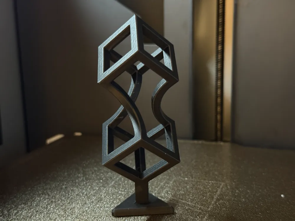 Arc Infinity Cube Sculpture - No supports by Eternity Labs MakerWorld ...
