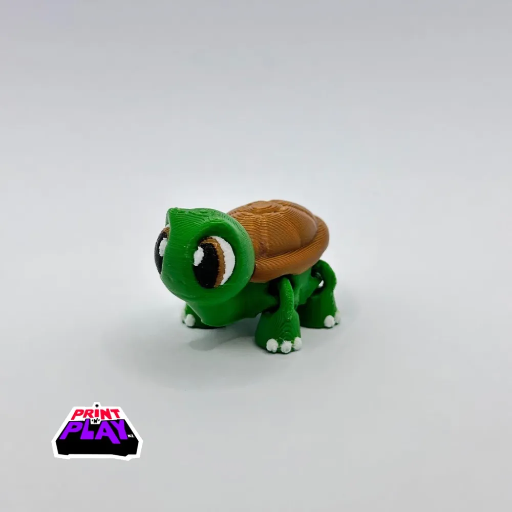 Sheldon The Flexi Tortoise - Free 3D Print Model - MakerWorld