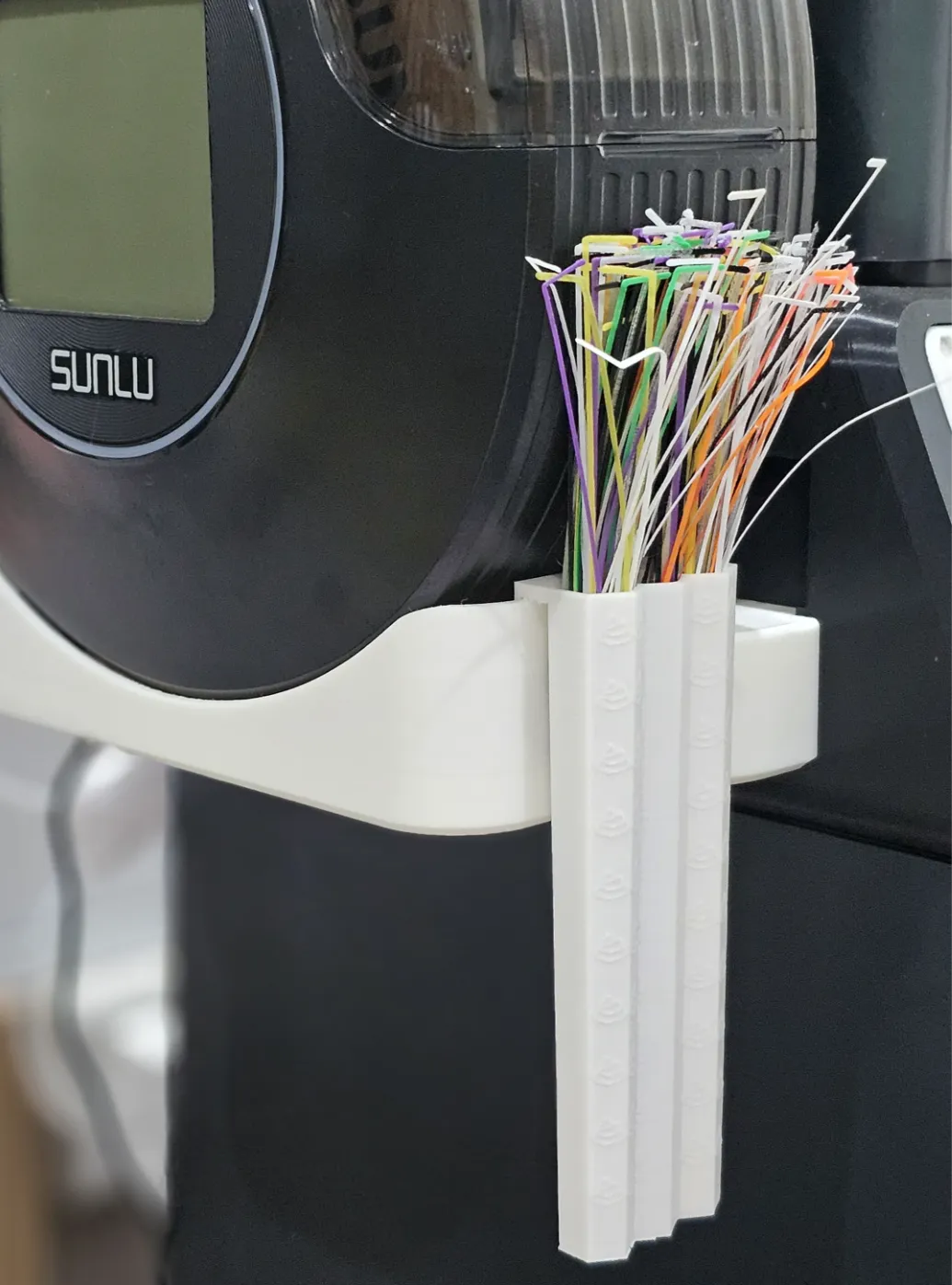 Poop Line Chute Bin for SUNLU Mount AMS Riser V2 by ...