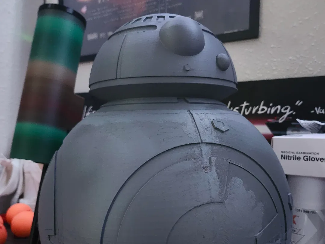 Full Size BB8 smooth edges - Free 3D Print Model - MakerWorld