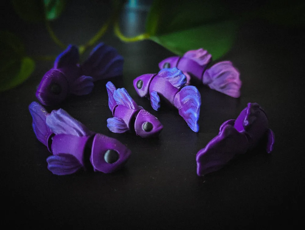 Flexi Betta Fish by Symbiance MakerWorld: Download Free 3D Models