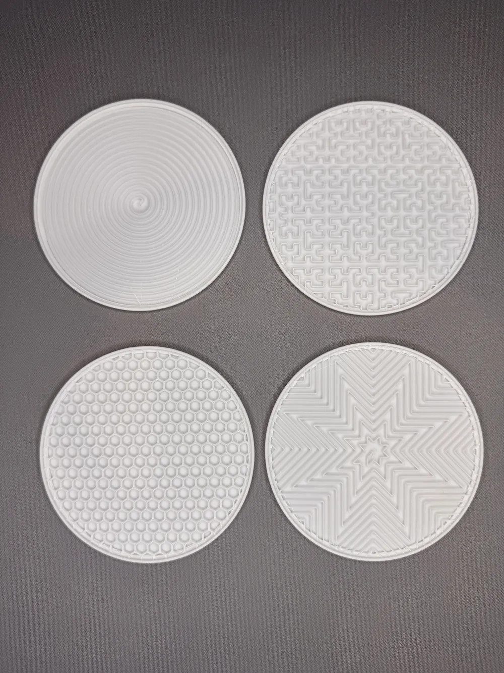 BEST Stackable Infill Coasters – ALL 20 Patterns! by Griffin MakerWorld ...