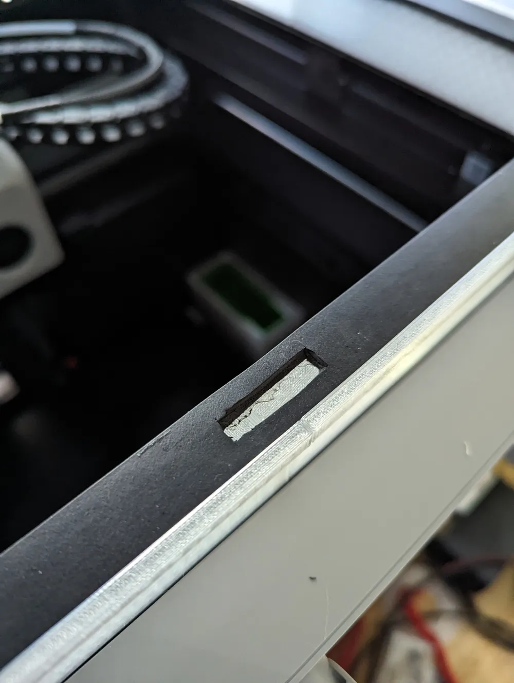 Plain lid riser for BambuLab X1C and P1S by cerialphreak - MakerWorld