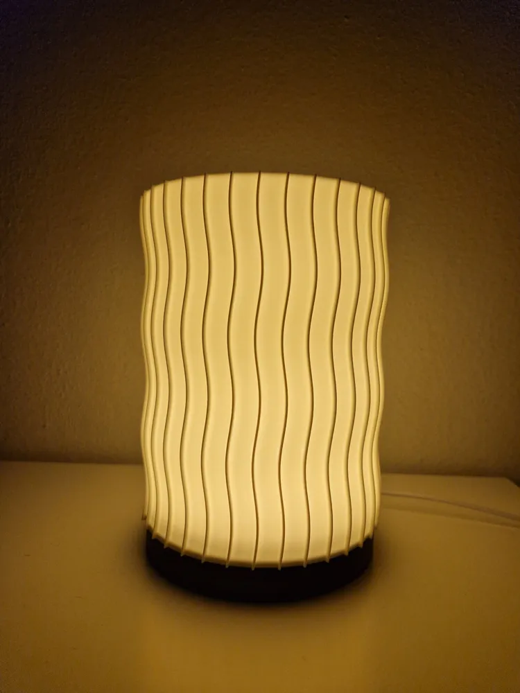 Wave Lamp - Free 3D Print Model - MakerWorld