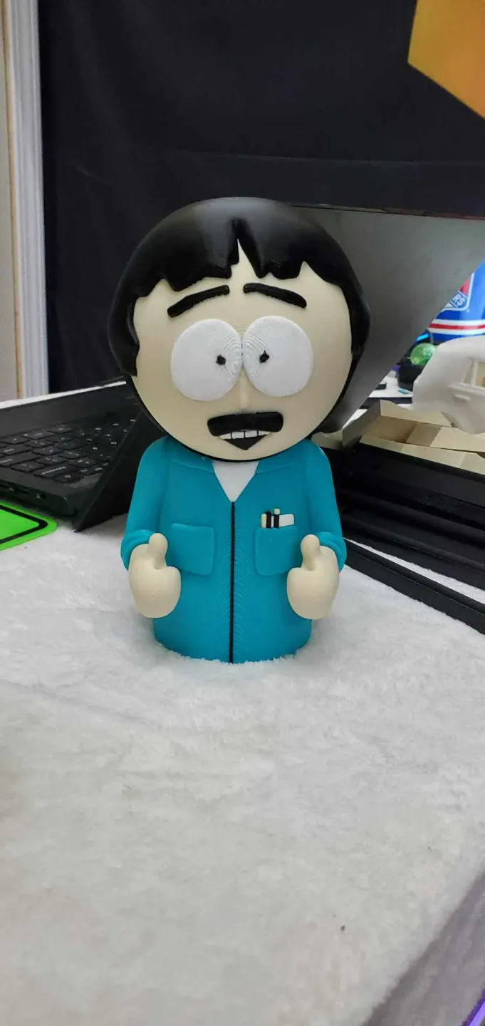 A1 MINI Randy Marsh SouthPark colored figured by catman25 MakerWorld: Download Free 3D Models