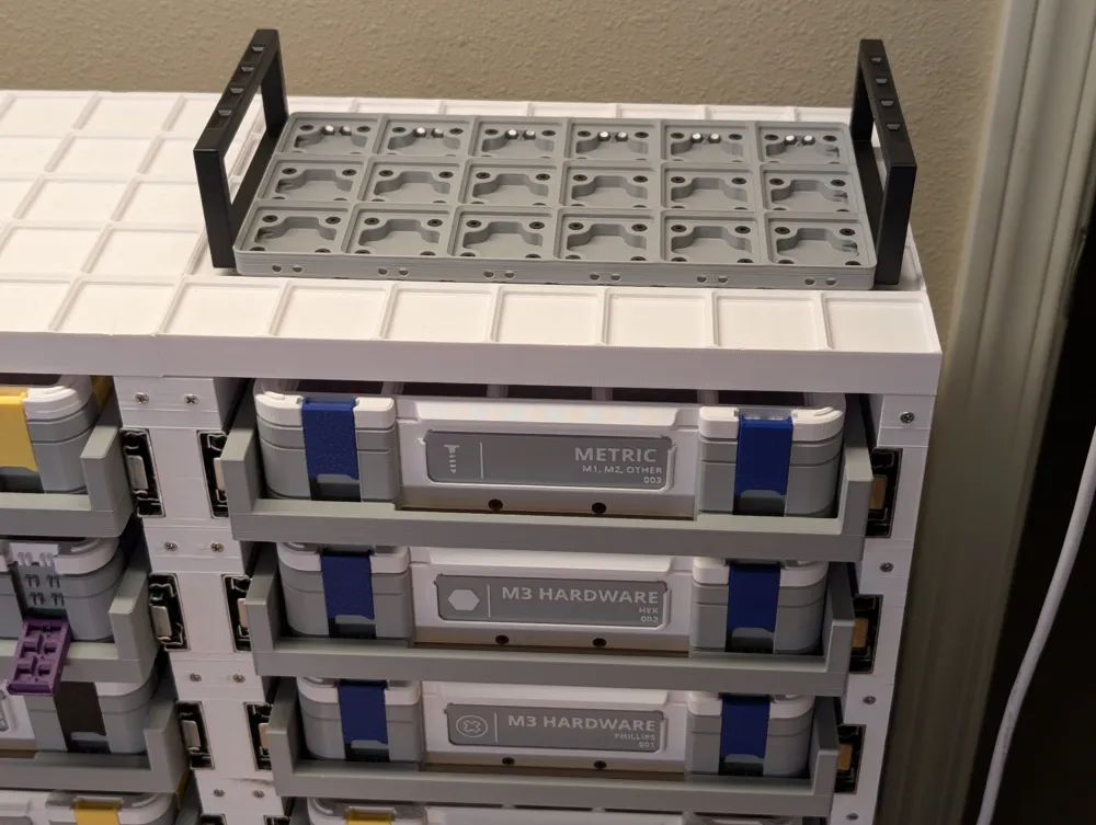 The Gridfinity Modular Parts Tray Remixed by Tailor F. Glad MakerWorld ...