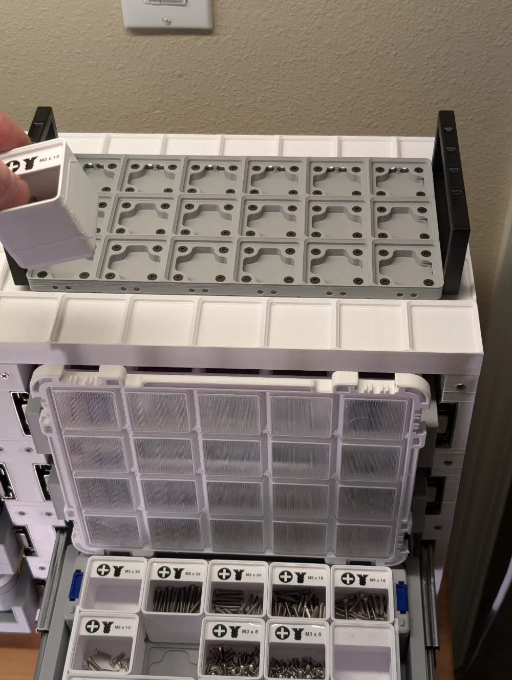 The Gridfinity Modular Parts Tray Remixed by Tailor F. Glad MakerWorld: Download Free 3D Models