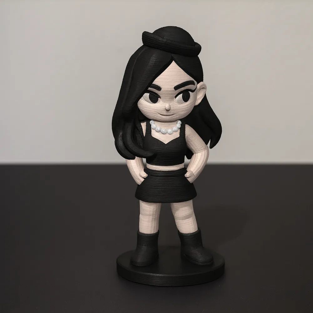 Jennie BLACKPINK Figurine by MonsieurPierre MakerWorld: Download Free ...