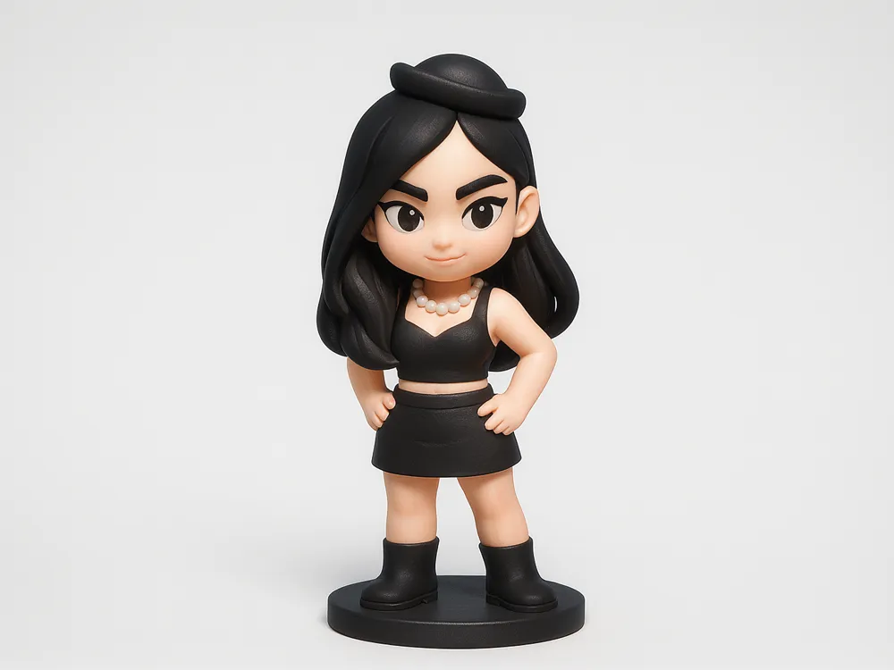 Jennie BLACKPINK Figurine by MonsieurPierre MakerWorld: Download Free ...