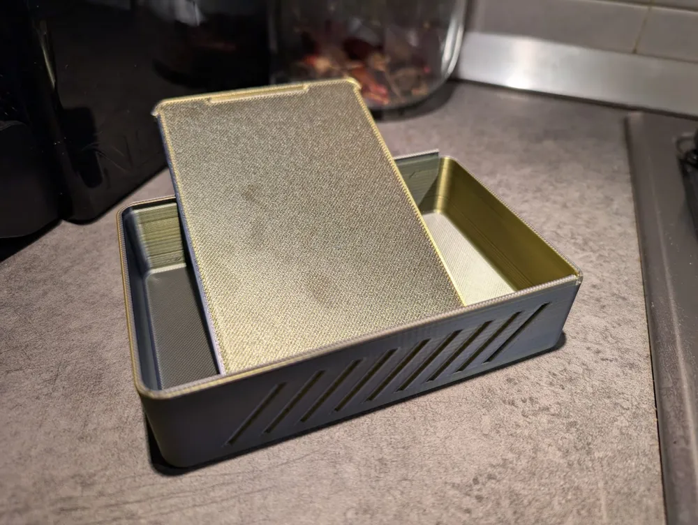 Locking Sliding Lid Box with - Free 3D Print Model - MakerWorld