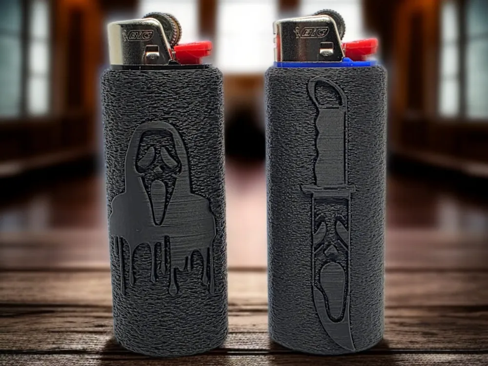 Funda para encendedor Bic con diseño de grito por Mr Potato Sleeves ...
