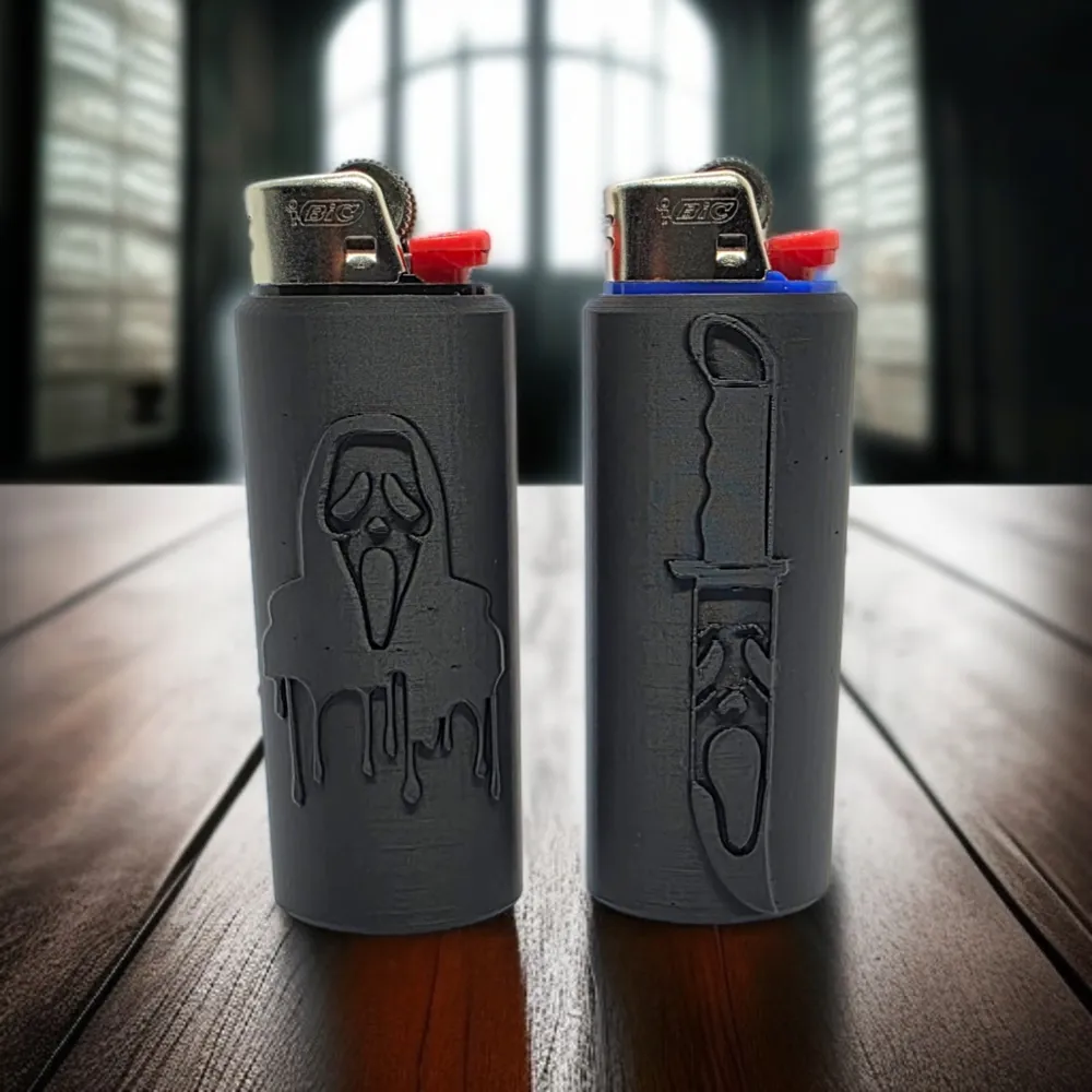 Funda para encendedor Bic con diseño de grito por Mr Potato Sleeves ...
