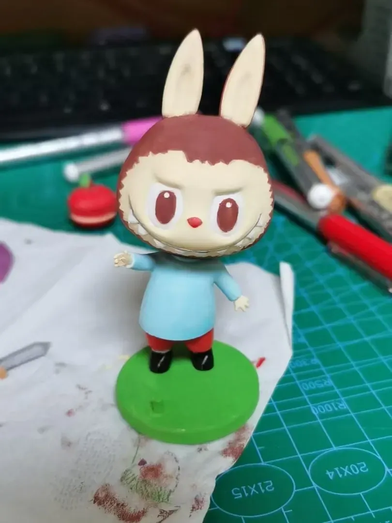 POPMART Labubu Fruit Series Hidden Model - Apple (Separate Parts) by ...