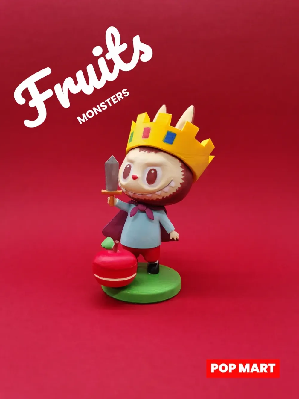 POPMART Labubu Fruit Series Hidden Model - Apple (Separate Parts) by ...