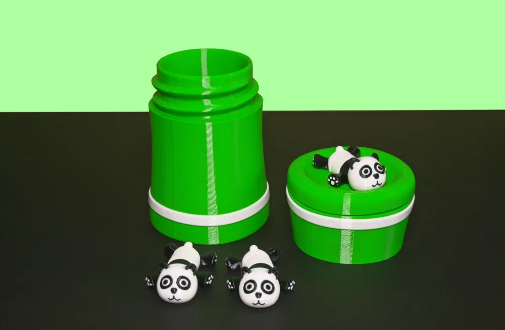 Fidget Jar – Bamboo by Fulcrum Studio - MakerWorld