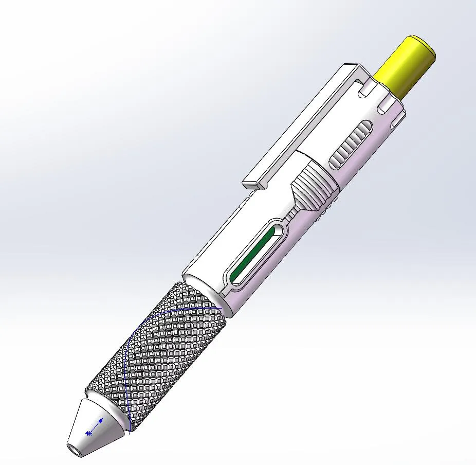 3D-Printed Click Pen by Trent Studio MakerWorld: Download Free 3D Models