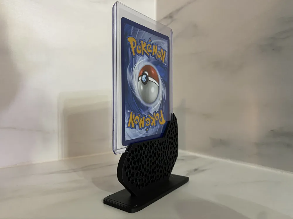 Clean Toploader Display Stand - Free 3D Print Model - MakerWorld