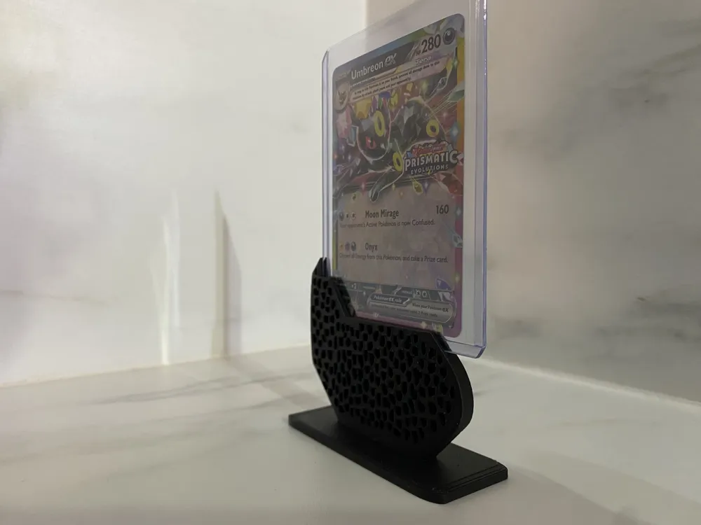 Clean Toploader Display Stand - Free 3D Print Model - MakerWorld