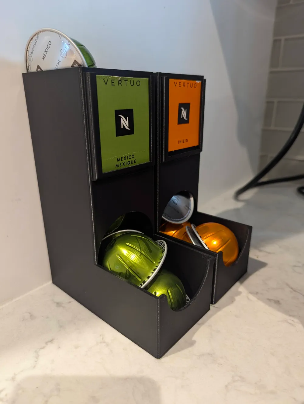 Coffee Pod Tower - Nespresso Vertuo Pods by Robin J - MakerWorld